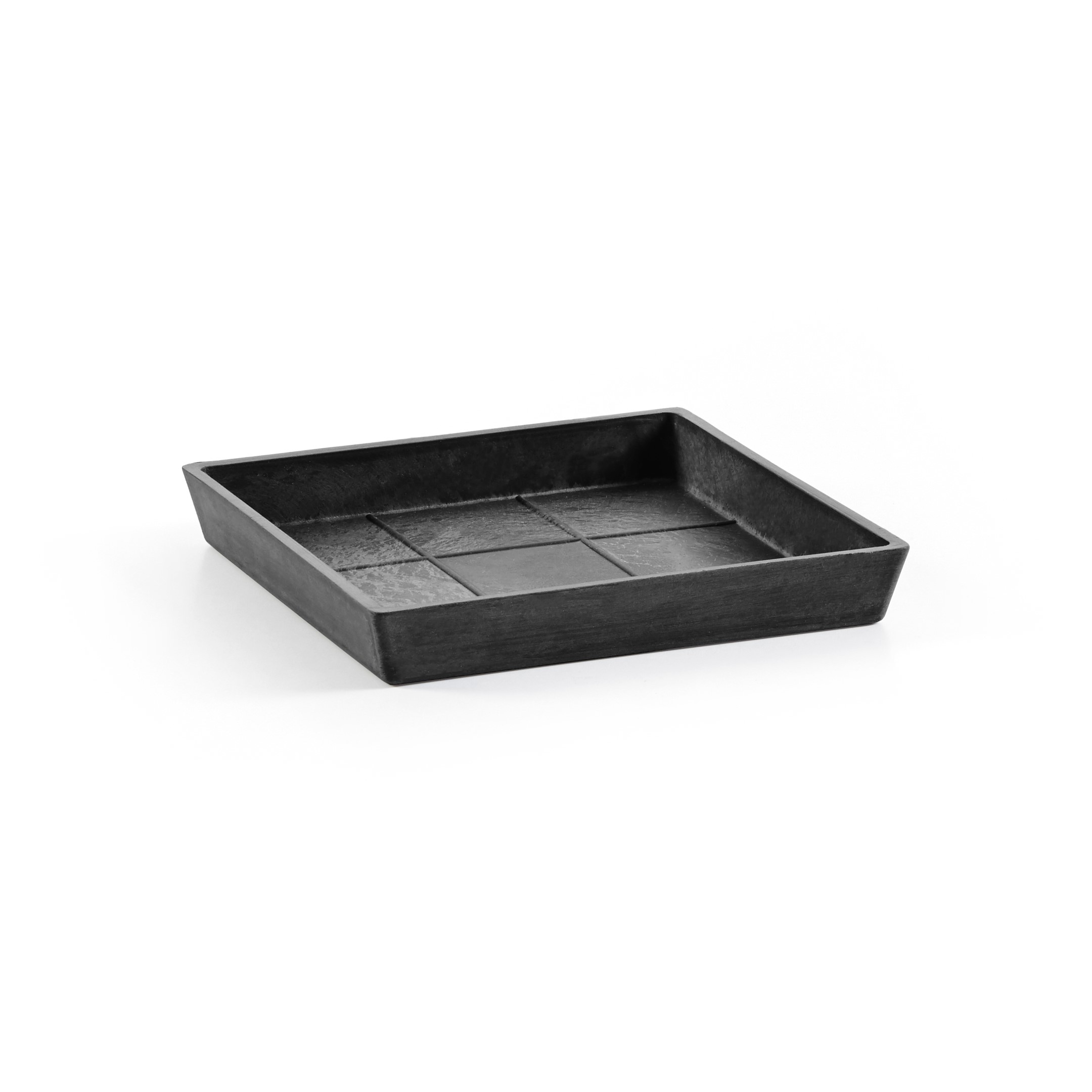SROT.20.DG - SAUCER SQUARE DARK GREY 20 - Arborescence
